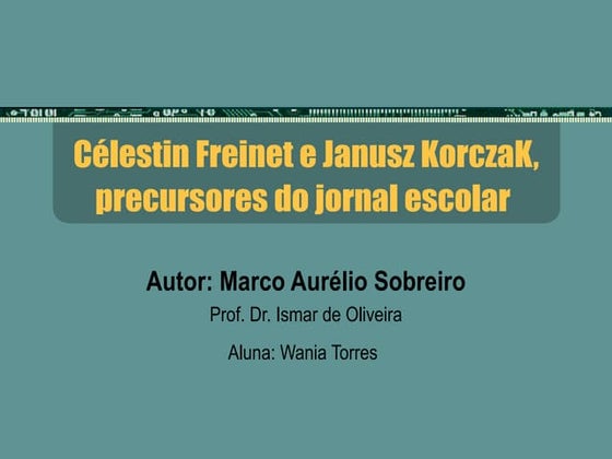 Celestin Freinet | PPT