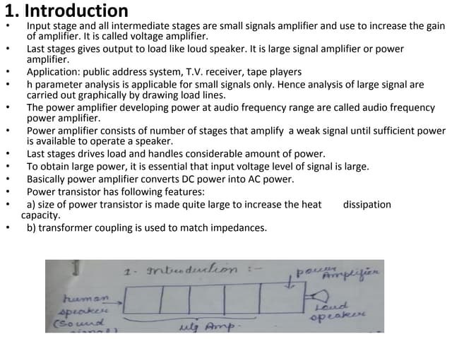 Basics of amplifier.ppt