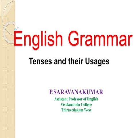 ENGLISH GRAMMAR | PPT