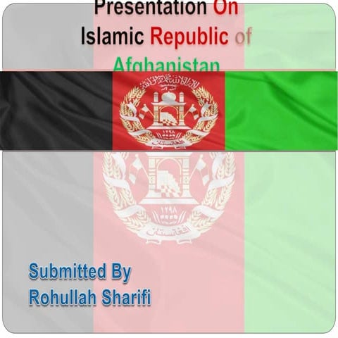 PPT presentation of afghanistan | PPTX