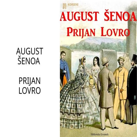 Prijan Lovro August Šenoa lektira prezentacija | PPTX