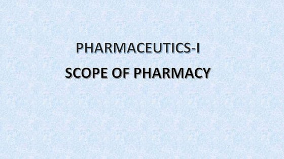 HISTORICAL BACKGROUND & DEVELOPMENT OF PROFESSION OF PHARMACY | PPTX ...