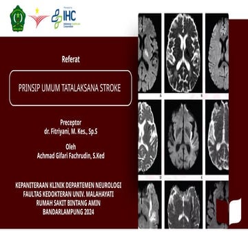PPT (Prinsip Umum Tatalaksana Stroke).pptx