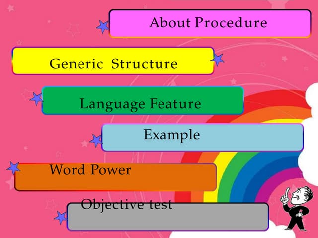 (PPT) Procedure text | PPTX