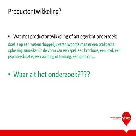 Ppt productontwikkeling | PPTX