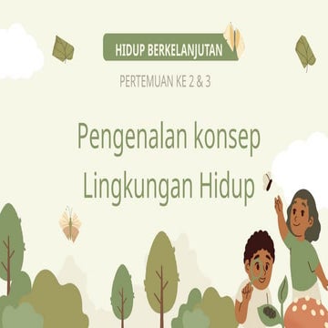 PPT Projek P5 - Hidup Berkelanjutan Fase E | PPTX