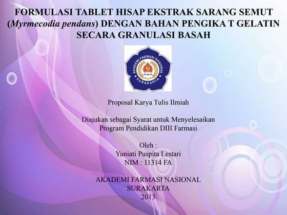 Presentasi Hasil Penelitian (Karya Tulis IlmiaH) | PPTX