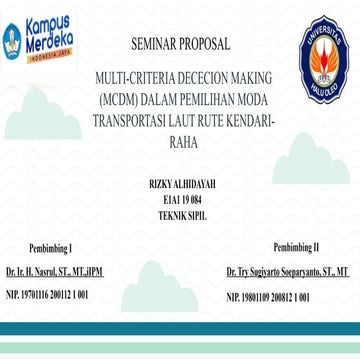 ppt proposal TENTANG MCDM AHP rizky.pptx