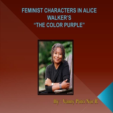 Analysis of The Color Purple | PPTX