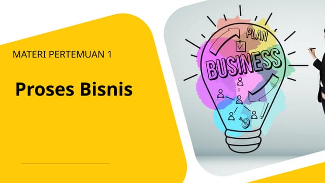 BPM Lifecycle & Tahapan Manajemen Proses Bisnis _Pelatihan "Business ...