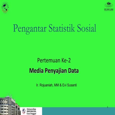 pengantar statistik | PPT