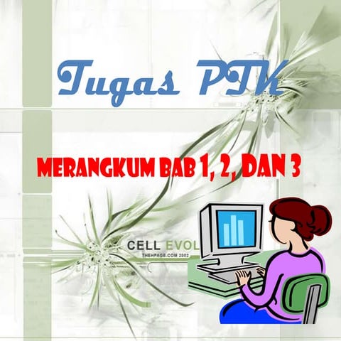 Ppt ptk rangkuman bab 1 | PPTX