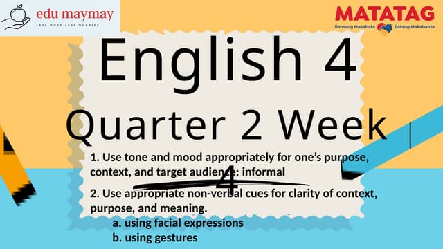 PPT Q2 English4 week 3 Using Non-verbal Cues (2).pptx