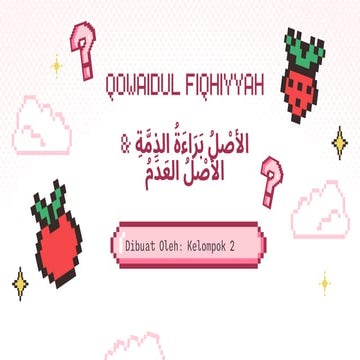 al ahlu adamu da al ashlu braatu dzimmah | PDF