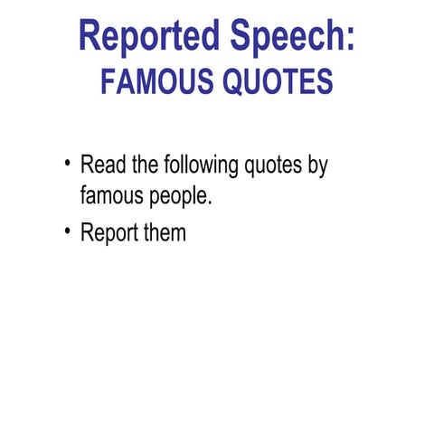 Direct Speech Quotes