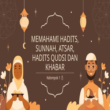 memahami hadits, sunnah, atsar, hadits qudsi dan khabar ppt qurdits.pptx
