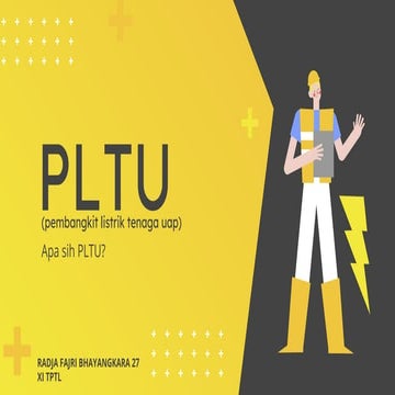 Pembangkit Listrik Tenaga Uap (PLTU) | PPTX