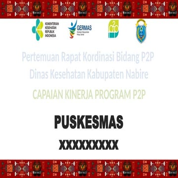 PPT RAKOR P2P 2025 DINAS KESEHATAN KAB. NABIRE.pptx