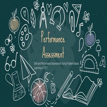 Performance assessment | PPT
