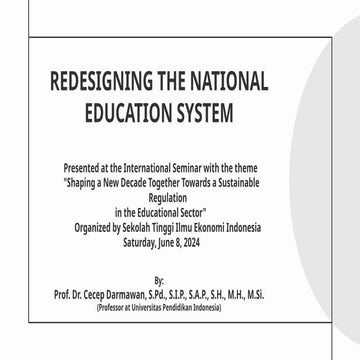 PPT Redesigning the National Education System_New (Pak Cecep).pptx