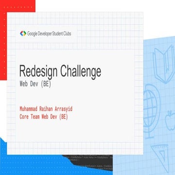 Redesign Challenge Web Development_Day 2 | PPT