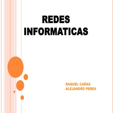 Ppt redes informaticas | PPTX