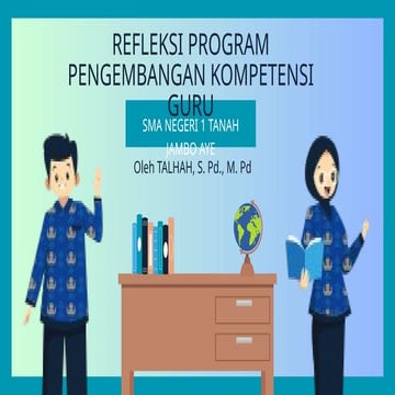 PPT REFLEKSI PENGEMBANGAN KOMPETENSI KEPALA SEKOLAH | PPTX