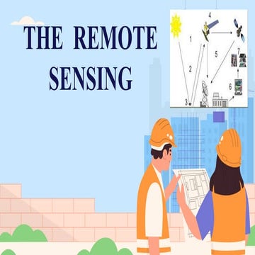 the remote sensing, how many types of remote | PPTX