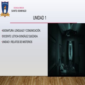 Plan de clase: Aventura de misterio | PDF