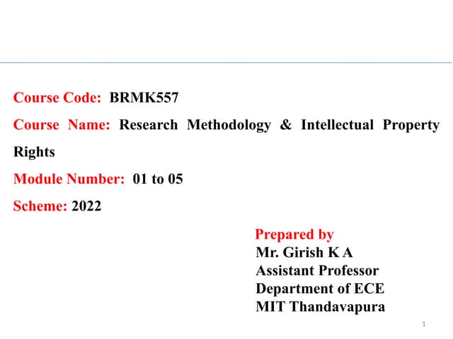 RM & IPR-BRMK557- Module 1 final - 2024-25 by Dr.Suresha V.pdf