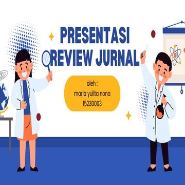 PPT Review jurnal maria yulita nona. Pdf | PDF