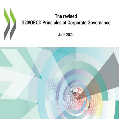 Revised G20-OECD Principles of Corporate Governance | PPTX