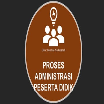 PROSES ADMINISTRASI PESERTA DIDIK SEKOLAH | PPTX