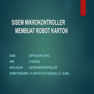 Ppt robot | PPT