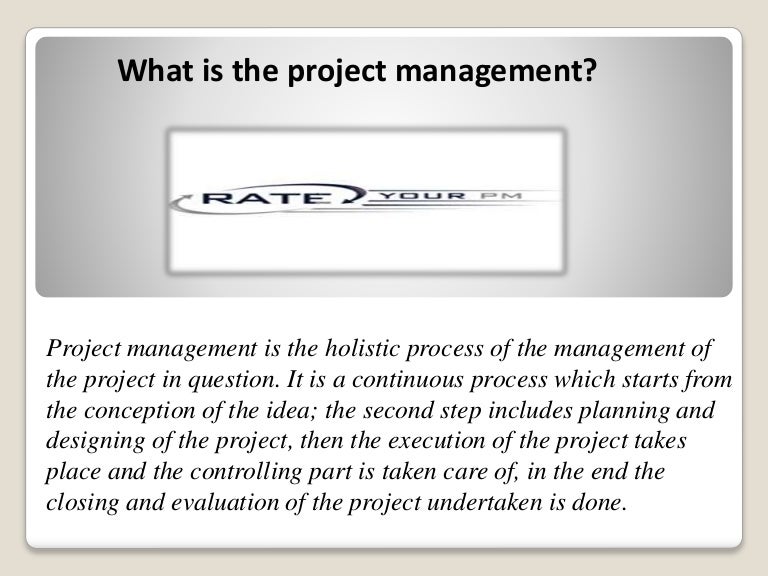 rate your project manager