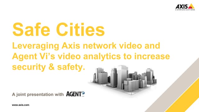Axis deployable 4G/LTE solution | PPT