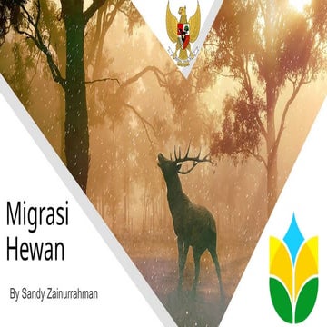 PPT Migrasi Hewan, dari jenis-jenis migrasi dan lain lain.pptx