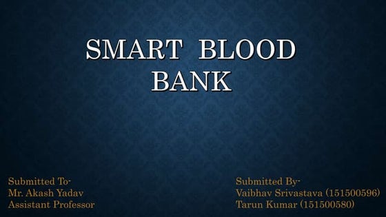 ER diagrams for blood bank management system | DOCX | Blood Disorders ...