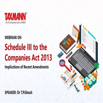 Amendments to Schedule III to the Companies Act, 2013 | PDF
