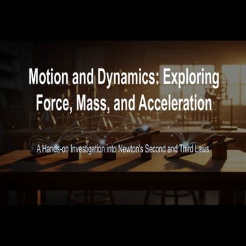 Exploring Newton's Laws: Force, Mass, Acceleration & Balloon Car ...