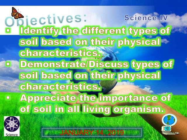 GRADE 4: DIFFERENT TYPES OF SOIL | PPTX
