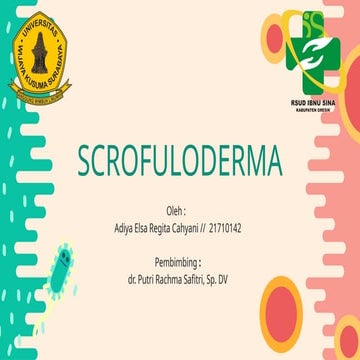 PPT SCROFULODERMA dalam kasus Kulit.pptx