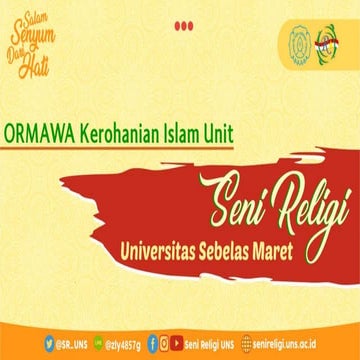 Profil ORMAWA Seni Religi | PPT