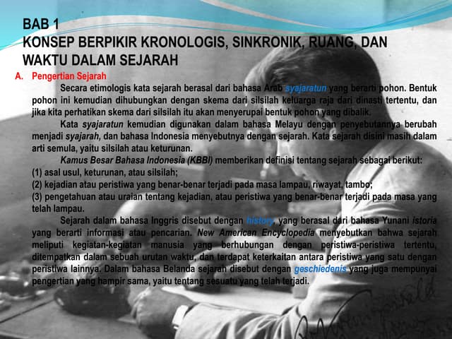 PPT Sejarah Indonesia Kelas X - Pengertian Sejarah | PPTX