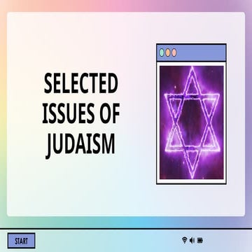 Understanding the self Selected Issues of Judaism | PPTX | Judaism ...