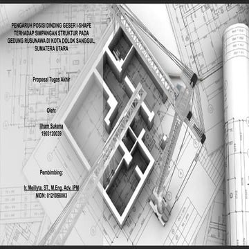 PENGARUH POSISI DINDING GESER TERHADAP SIMPANGAN STRUKTUR PADA GEDUNG ...