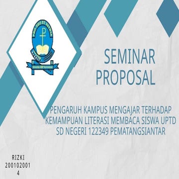 PPT SEMPRO SEMINAR PROPOSAL PENELITIAN RISKI | PPTX