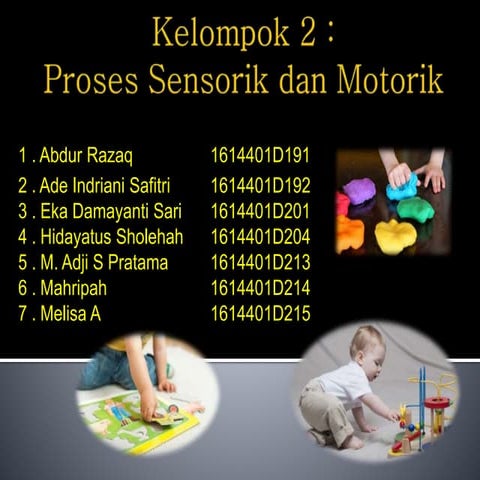 Proses Sensorik dan Motorik | PPTX