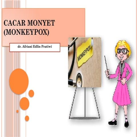 power point tentang penyakit monkey pox (cacar monyet) | PPTX