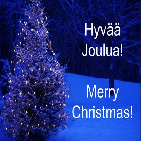 Christmas in Finland | PPT